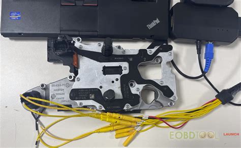 How To Clone Infiniti Gearbox Computer VGS FDCT With Launch X Prog PC Adapter