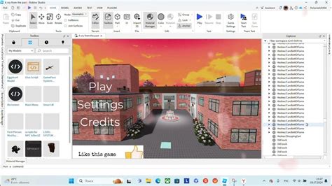 Как сделать режим от первого лица в роблокс студио Roblox Youtube