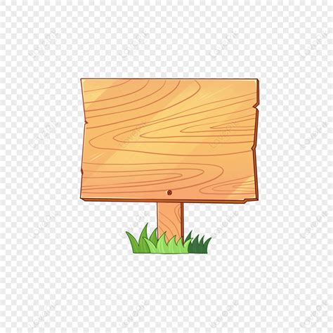 만화 일러스트 길가 노란색 거리 표지판 나무 클립 아트목재도표 Png 일러스트 무료 다운로드 Lovepik