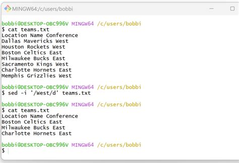 How To Use Sed To Delete All Lines Containing Specific String Collecting Wisdom