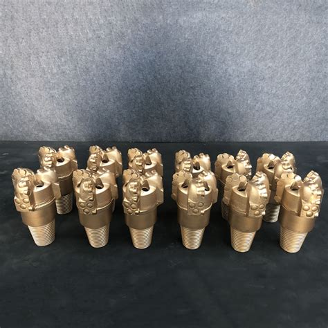 110mm 3 Blade Pdc Bit Matrix Body 2 3 8 Api Reg Pin Pdc Bits Rock