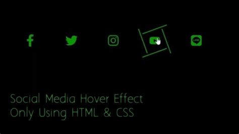 tutorial membuat efek social media hover hanya menggunakan html dan css