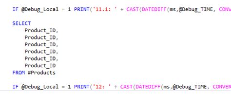 Sql Performance Issue When Selecting The Same Column Multiple Times