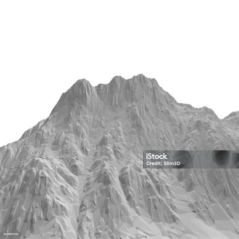추상 벡터 풍경 자연 또는 야외 산 전망 다각형 지리적 산 다각형 벡터 배경입니다 3d Kudremukh에 대한 스톡 벡터 아트 및 기타 이미지 Istock