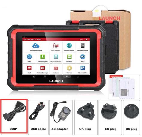 How To Connect The Launch X431 Pro Elite To X Prog3 CarOBD De