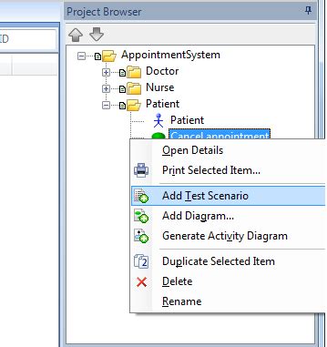 Defining Test Scenarios Casecomplete Support