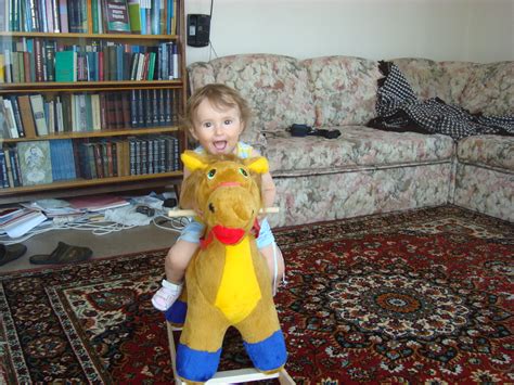 Доця на конику Вік дитини 1 рік Ладимир Бондар Flickr