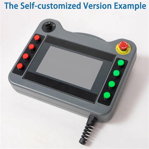 Customized 6″ Handheld Industrial Hmi Panel Holder Upgraded Cnc Machine Plc Mobile Protector