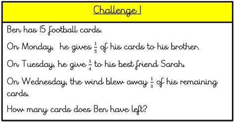 Year 3 Maths Day 19 21 04 20 Problem Solving Fractions Of Amounts