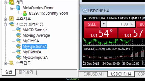 사용자 정의 함수 메타트레이더 자동매매시스템 Ea개발 및 Mql프로그래밍 강좌강의 Fx마진 Mt4 시스템