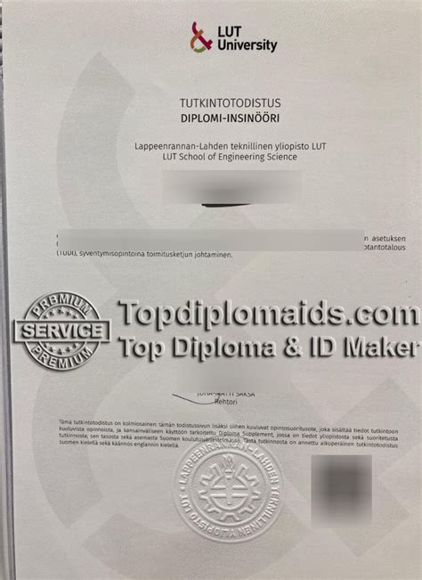 Can I Get A Fake Lut University Diplomi