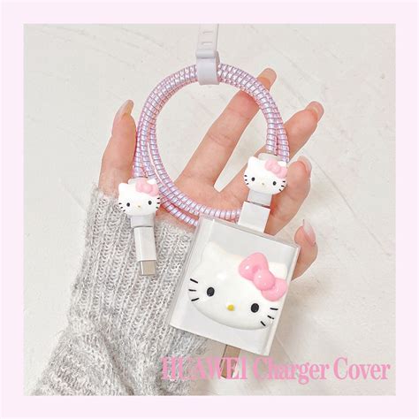 Huawei Cute Kt Charger Protector W W With Cord Protector Cable Winder For Huawei Nova I