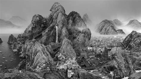 Artist Yang Yongliang Imagines The Bleak Effects Of Industrialization In Dense Photographic