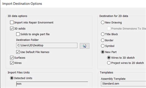 Solved Inventor Bug Import 3d Model From Autocad Autodesk Community