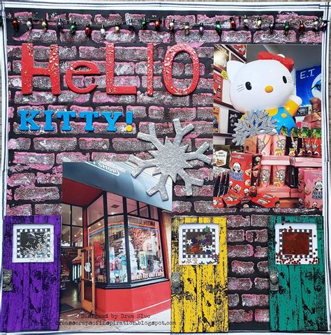 Dreas Scraps Of Inspiration Hello Kitty Layout