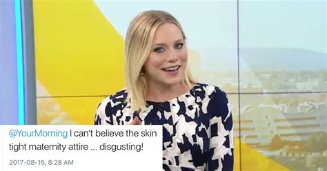 Pregnant Meteorologist Body Shamer Message