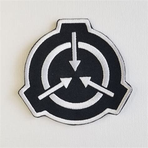 Black Scp Logo 35 Inch Patch The Scp Store