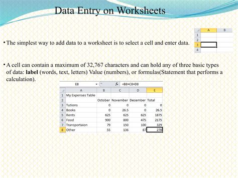 Introduction To Excel Basics And Usespptx