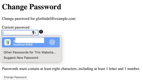 Html Autocomplete Works For Current Password But Not For New Password Stack Overflow