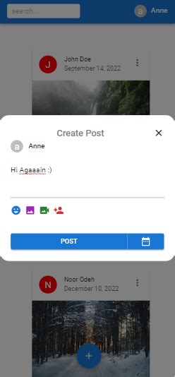 Github Marah Odehsocialmedia Materialui Design Responsive Social Media Page Design Using