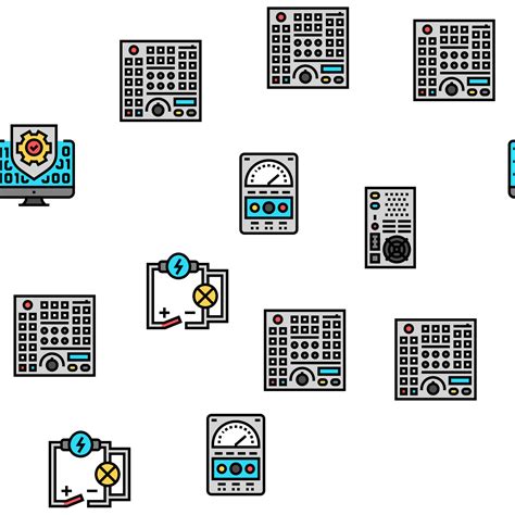 Engineering Tool Work Wrench Vector Seamless Pattern 23245798 Vector