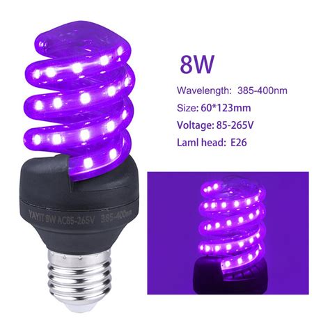 Ultraviolet Uv Lamp Bulb 8w 10w 15w 56w Black Ligh Grandado