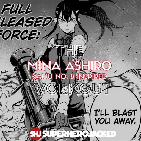 Mina Ashiro Workout Train Like The Kaiju No Captain