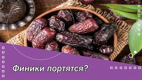 Финики портятся? - YouTube