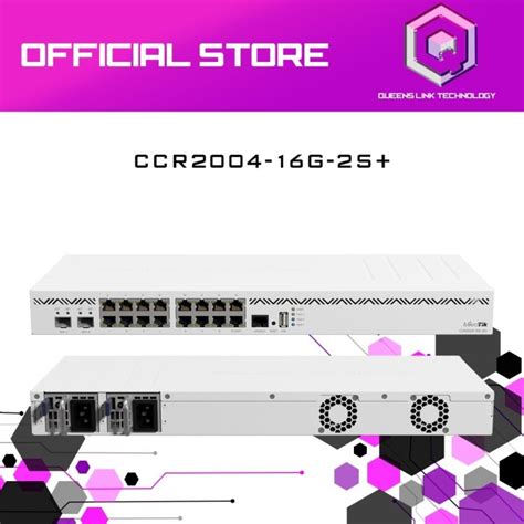 Mikrotik Ccr2004 16g 2s Lazada Ph