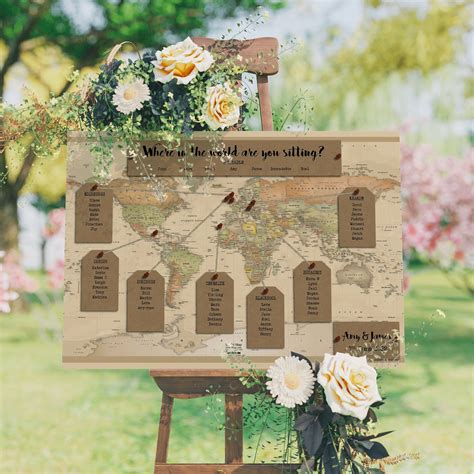 Table Map Wedding Artofit