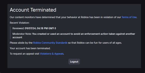 Falsely Terminated For Ban Evasion Platform Usage Support Developer Forum Roblox