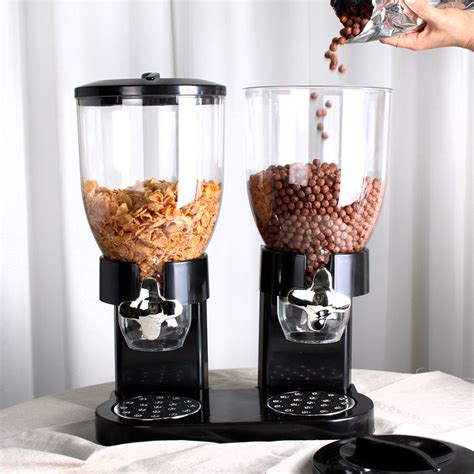 커빙 커빙 씨리얼 디스펜서 시리얼 통 2구 초코볼 간식 보관용기 위시버킷