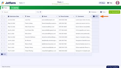 Using Advanced Formula In Jotform Tables