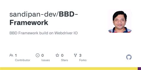 Github Sandipan Devbbd Framework Bbd Framework Build On Webdriver Io Github Sandipan Devbbd Framework Bbd Framework Build On Webdriver Io