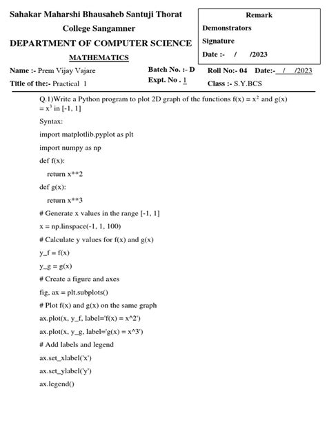 Maths Sem 4 Slips Solved By Prem Vijay Vajare Pdf Mathematical