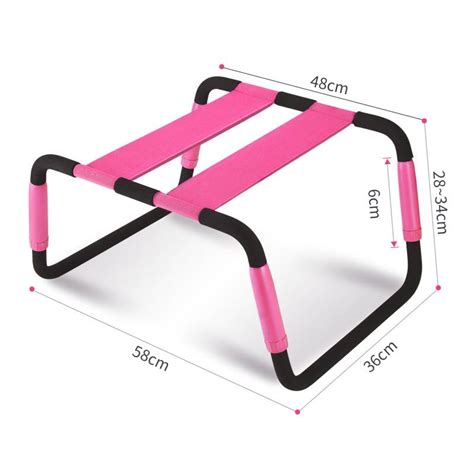 Sex Chair Adjustable Height Pink Pleasure Me