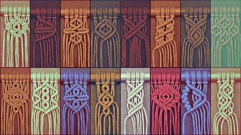 16 pattern elements for your macrame projects macrame for beginners part 17 in 2025 macrame