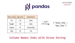 Pandas Find Column Names That End With Specific String Data Science