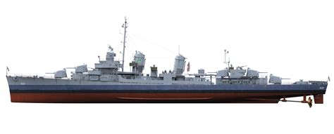 Uss The Sullivans Dd 537 Fletcher Class Destroyer Navy Coast Guard