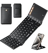 ProtoArc XK Foldable Bluetooth Keyboard With Number Pad Full Size Portable Wireless Folding
