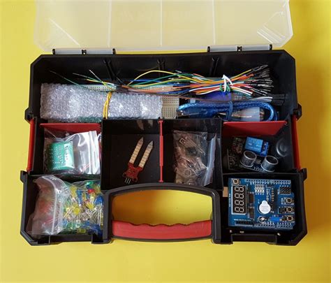 Einplatinencomputer Funduino Arduino Uno Anfängerset Im Koffer