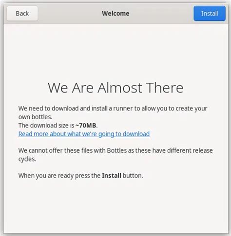 使用 Bottle 在 Linux 上运行 Windows 软件