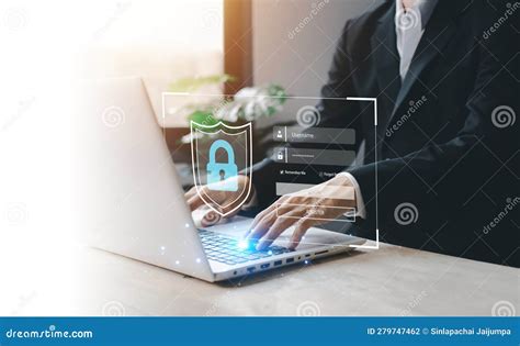 Username And Password Login With Biometric Identification Fingerprint