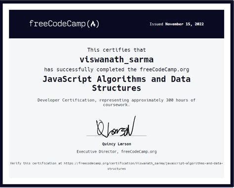 Viswanath Sarma On Linkedin Freecodecamp Javascript Webdev Reactjs