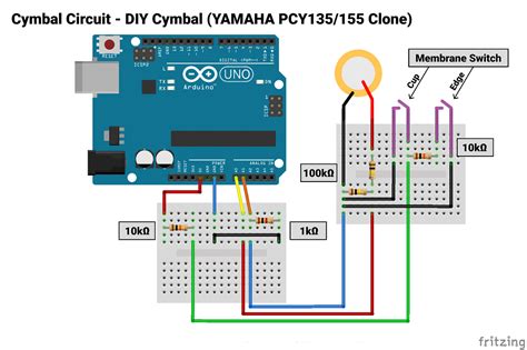 3zone Cymbal Circuit General Electronics Arduino Forum