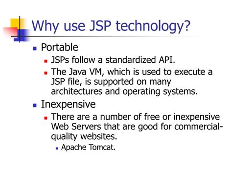 Ppt Java Server Pages Powerpoint Presentation Free Download Id