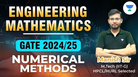 Episode 37 Engineering Mathematics Numerical Methods Gate 202425 Youtube