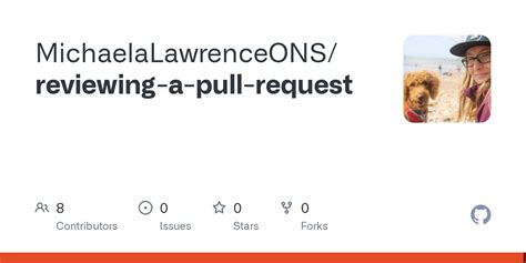 GitHub MichaelaLawrenceONS Reviewing A Pull Request