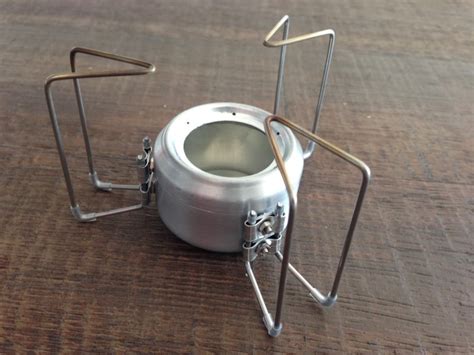 自作アルコールストーブチタン風防 モノコトラボ
