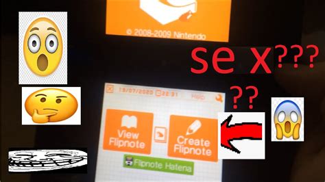 How To Draw S X On Flipnote Dsi Sexual Boy And Girl Youtube